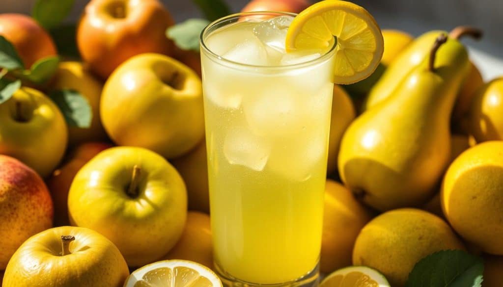 Apple-Pear Lemon Boost Juice