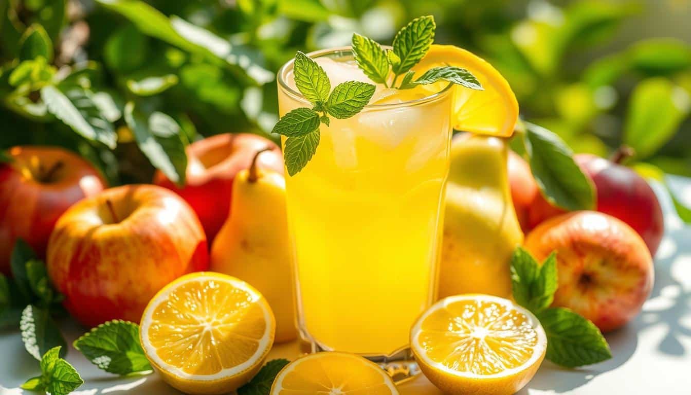 Apple-Pear Lemon Boost Juice