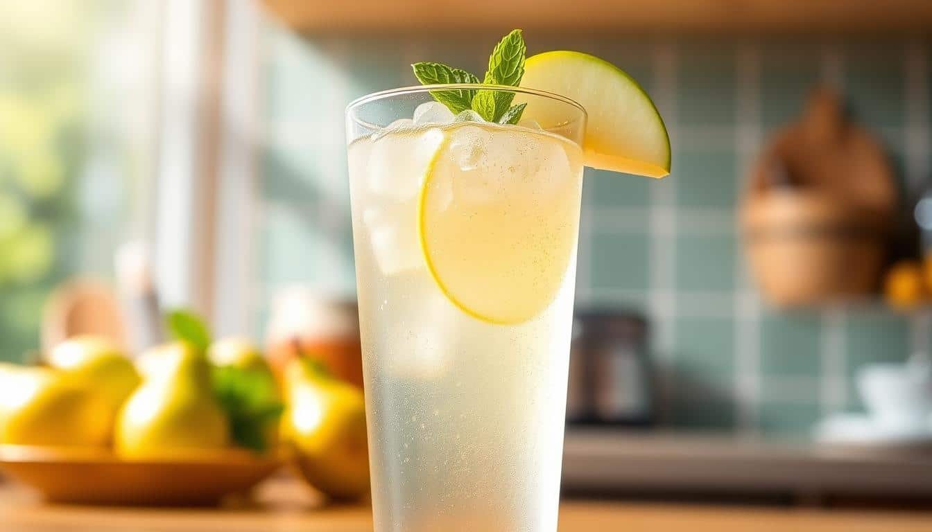 Sparkling Apple-Pear Fizz Juice