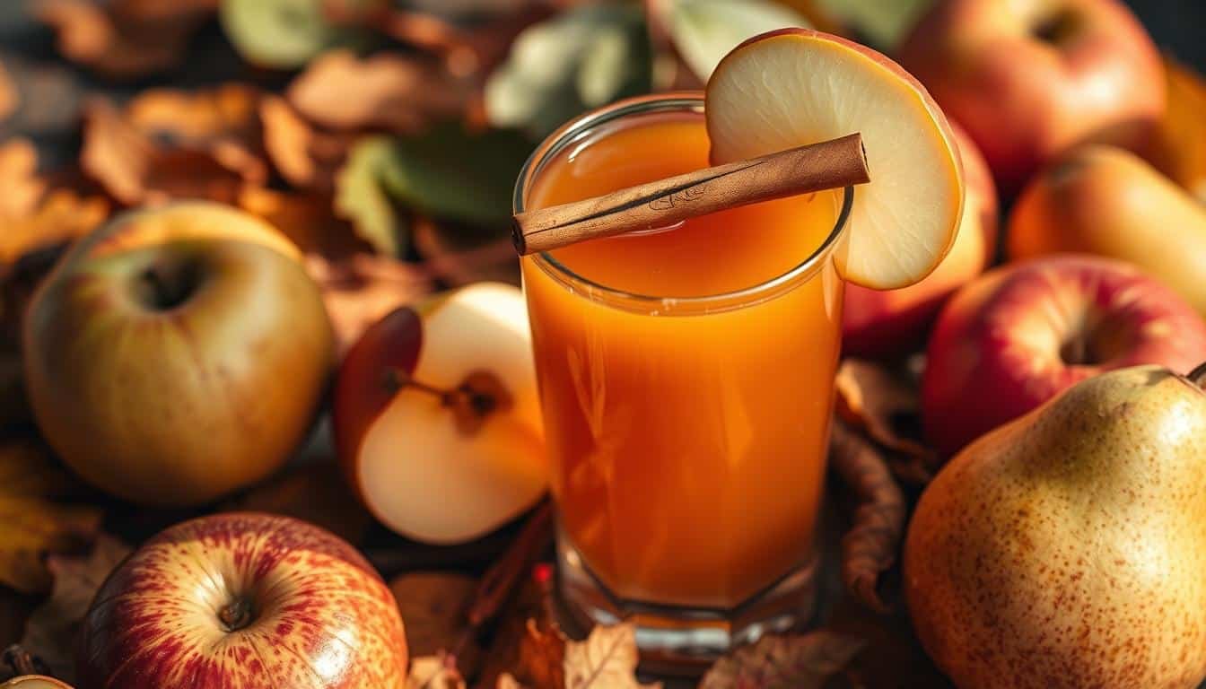 Spiced Apple-Pear Elixir Juice