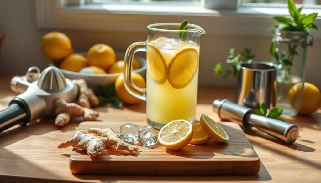 Ginger Lemonade Juice