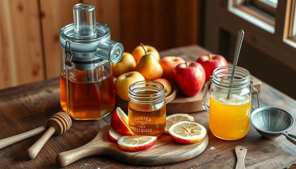 Honey Apple-Pear Tonic Juice