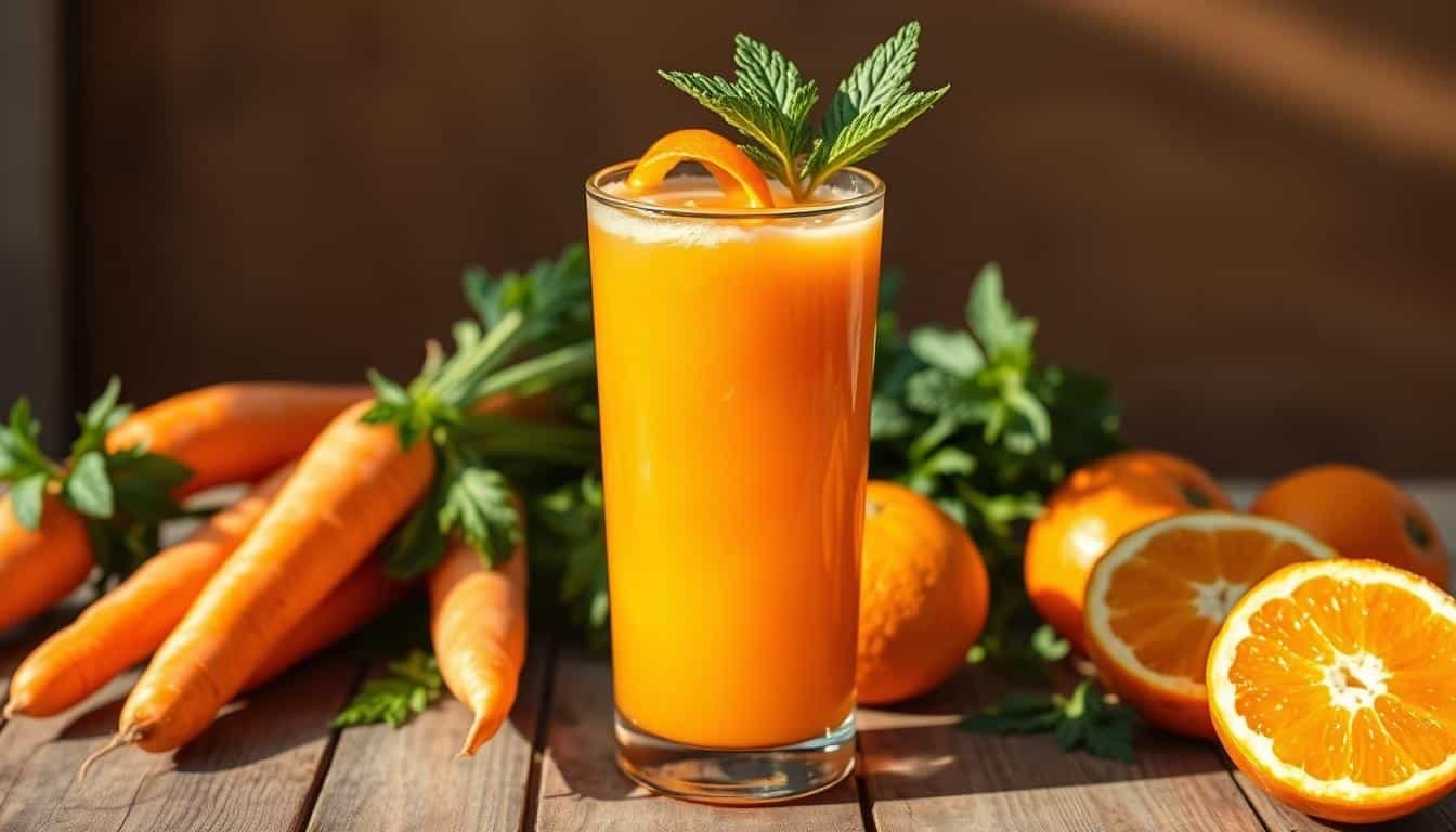 Carrot-Orange Sunshine Juice