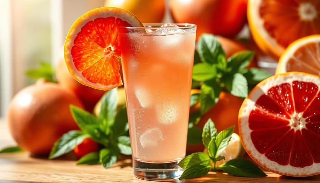 Grapefruit-Lime Fizz Juice