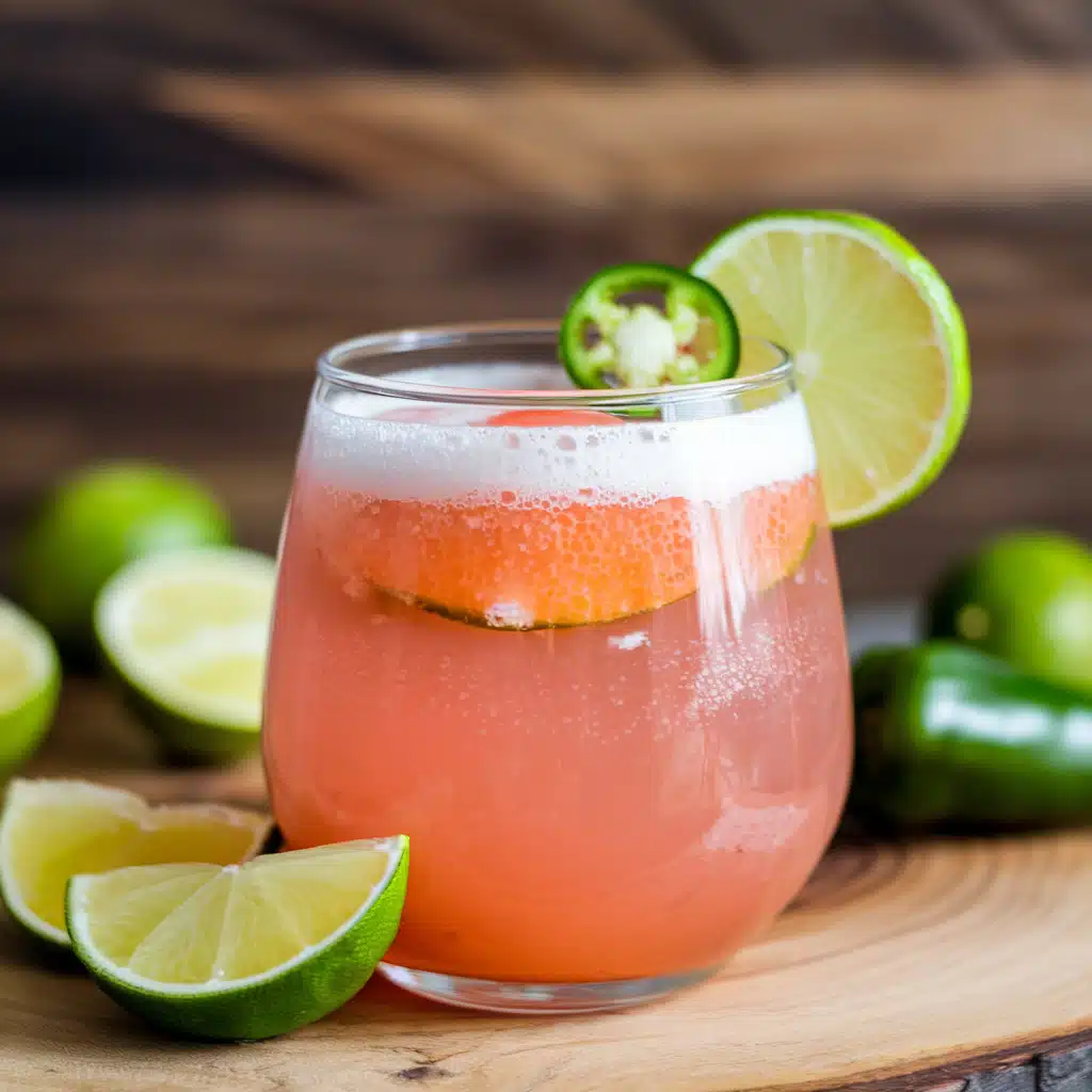 Grapefruit-Lime Fizz Juice