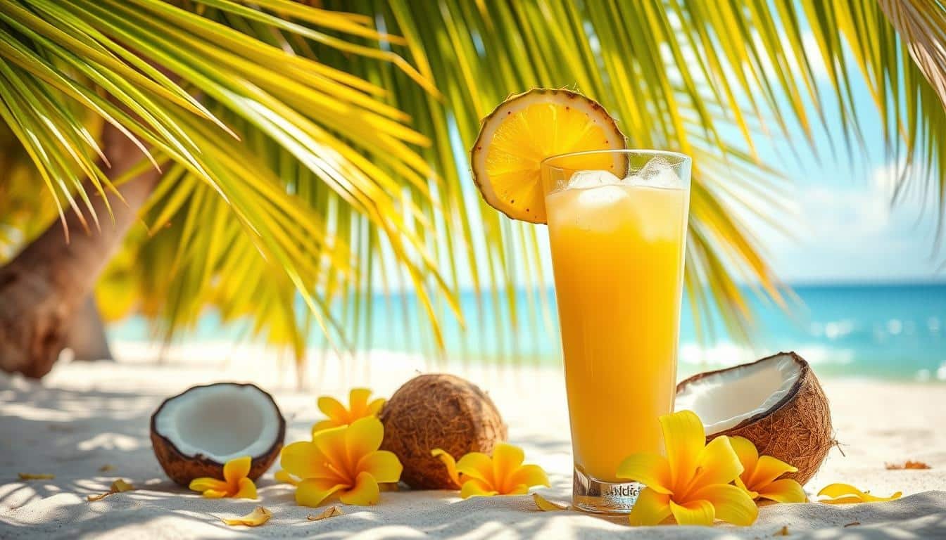 Pineapple-Coconut Crush Juice