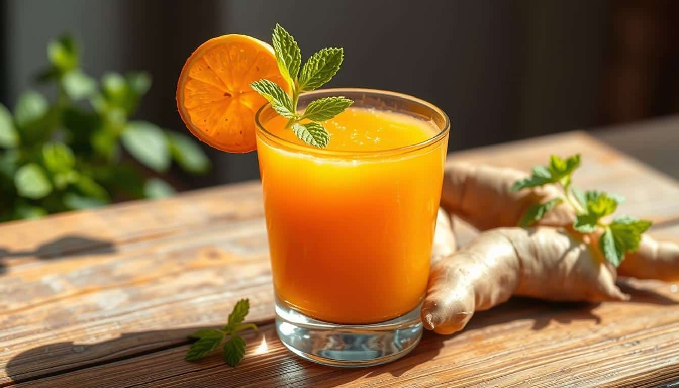 Sweet Potato-Ginger Infusion Juice