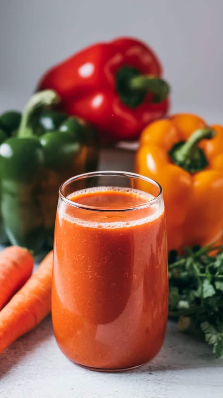 Tomato-Red Pepper Glow Juice