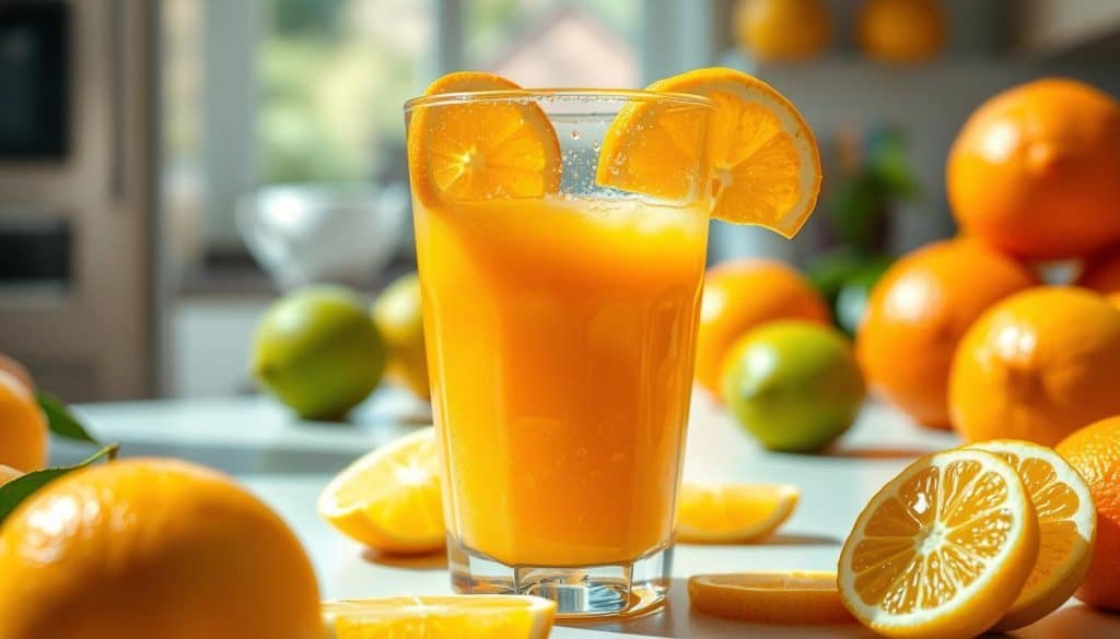 Orange-Lemon Glow Juice