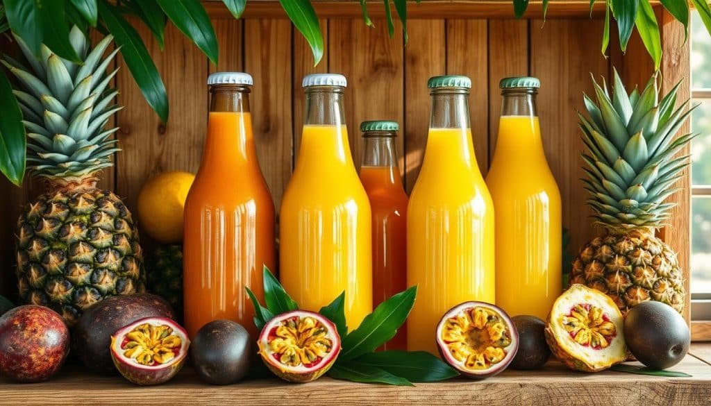 Passion Fruit-Pineapple Fusion Juice