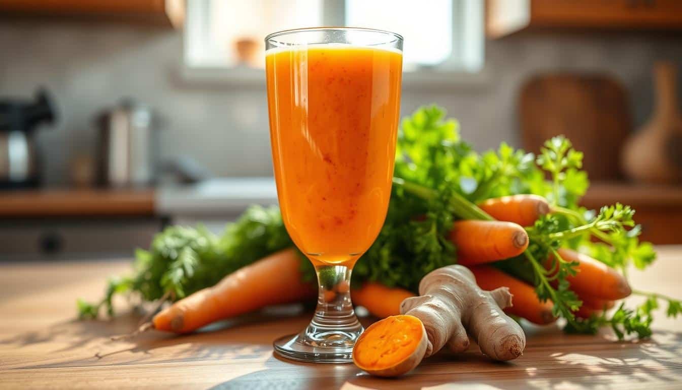 Carrot-Ginger Fiber Boost Juice