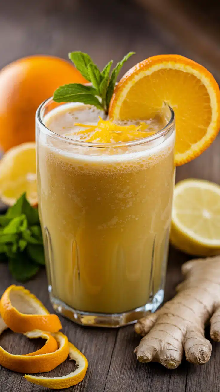 Citrus-Ginger Zest Juice