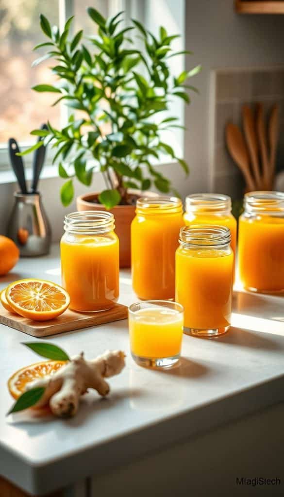 Orange and Ginger Juice