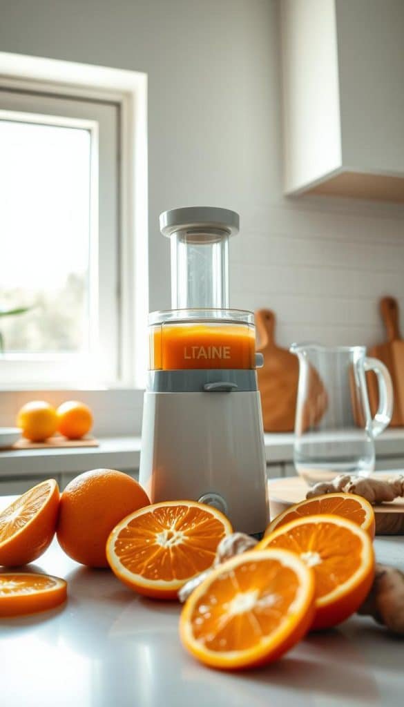 Orange and Ginger Juice