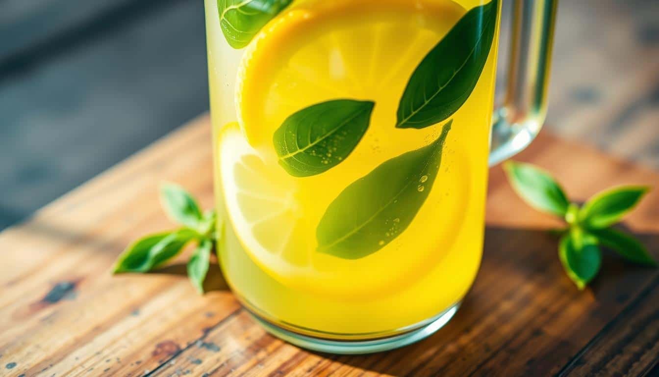 Lemon-Basil Hydration Juice
