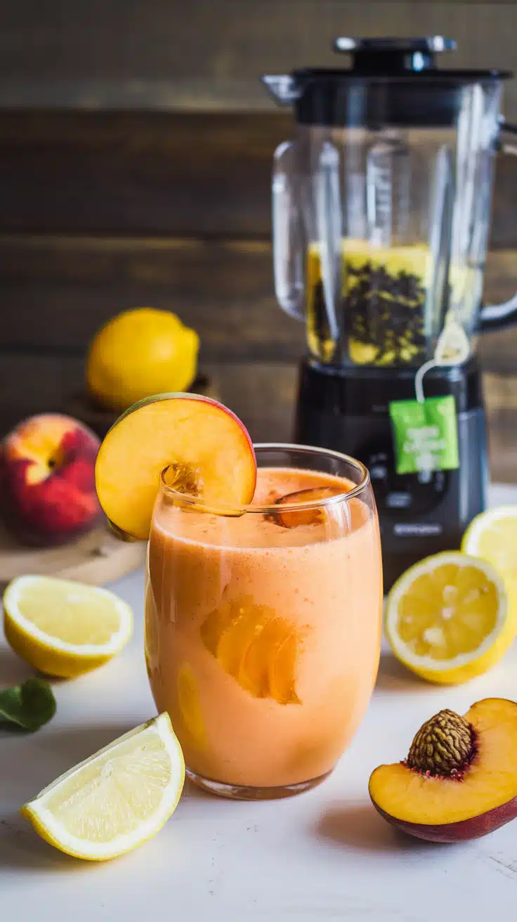 Peach-Lemon Energy Burst Juice