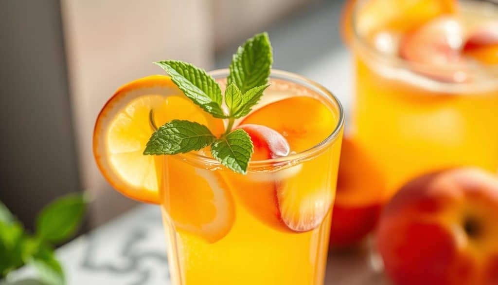 Peach-Lemon Energy Burst Juice