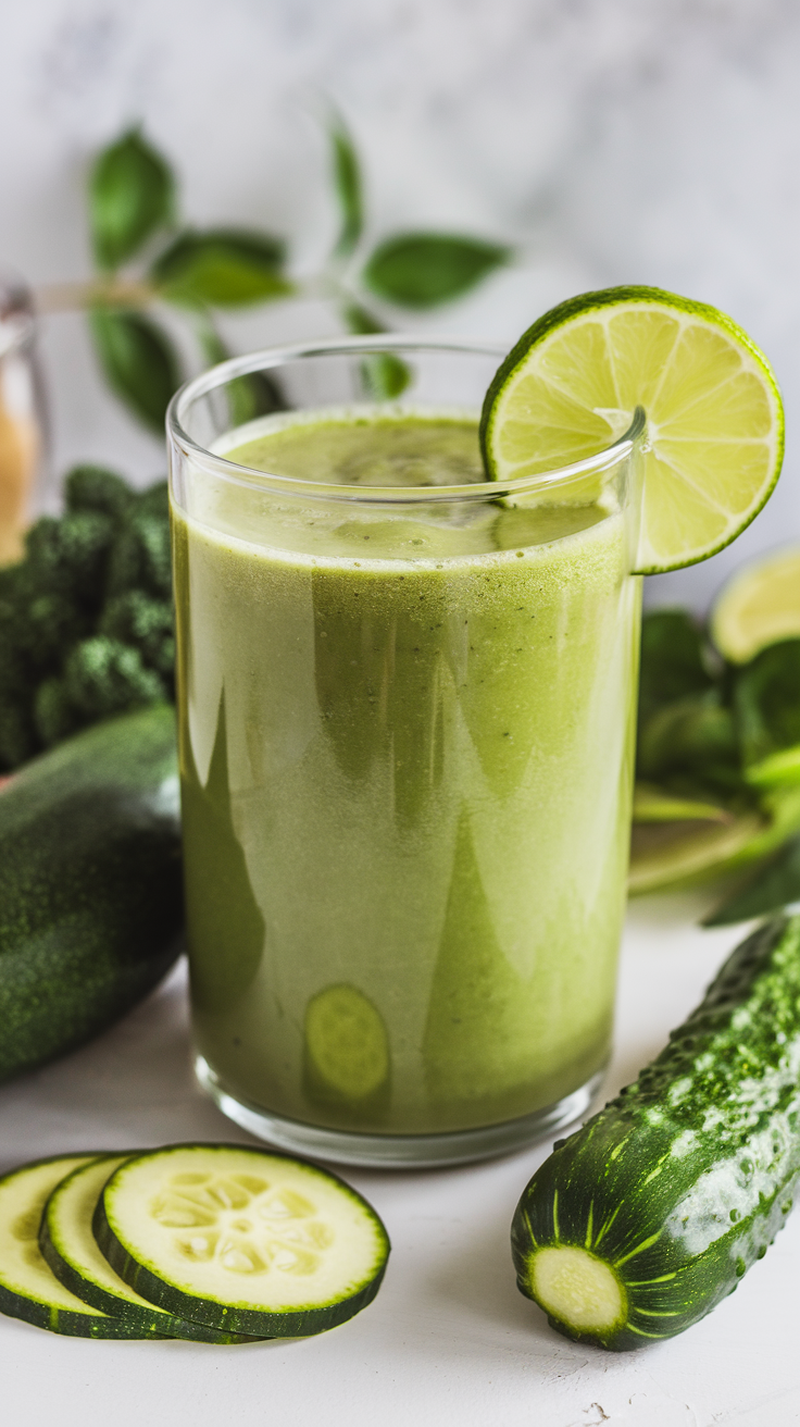 Zucchini-Lime Balancer Juice