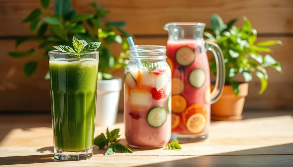 Cucumber-Spinach Low-Glycemic Juice