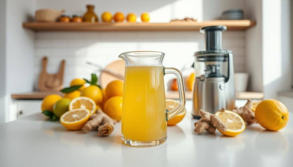 Lemon Ginger Gut Tonic Juice