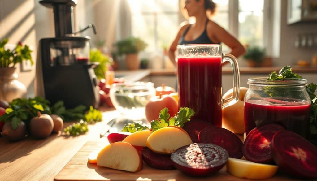 Beetroot and Apple Juice
