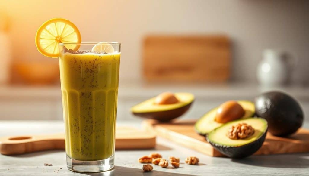 Avocado-Banana Omega Juice