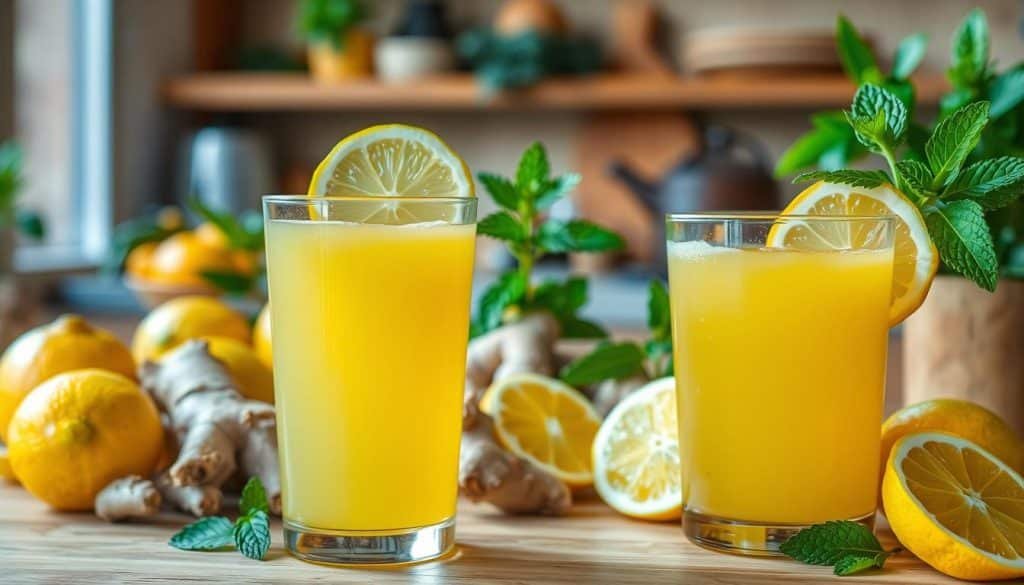 Lemon Ginger Gut Tonic Juice