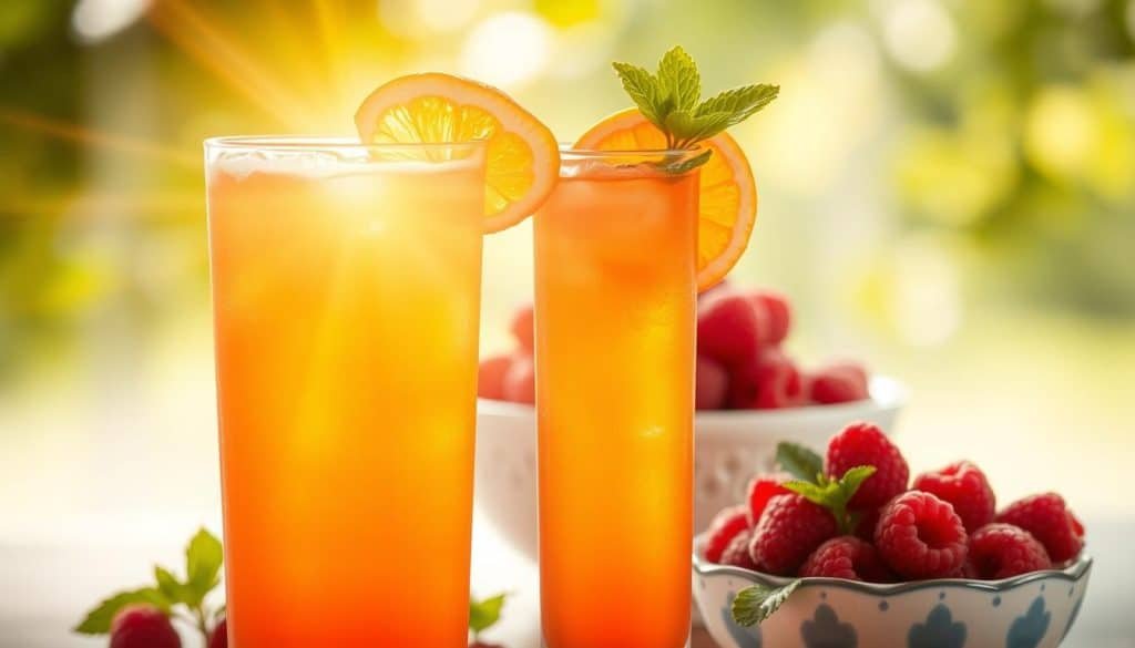 Raspberry-Orange Charge Juice