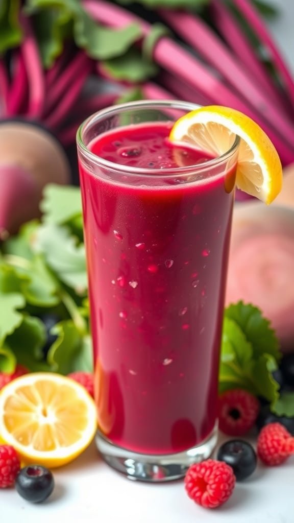 Iron-Boost Beet & Berry Juice - Juicing Made Easy