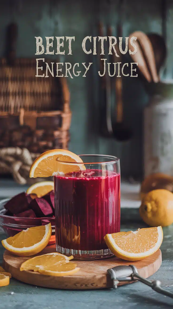 Beet Citrus Energy Juice - Juicing Made Easy